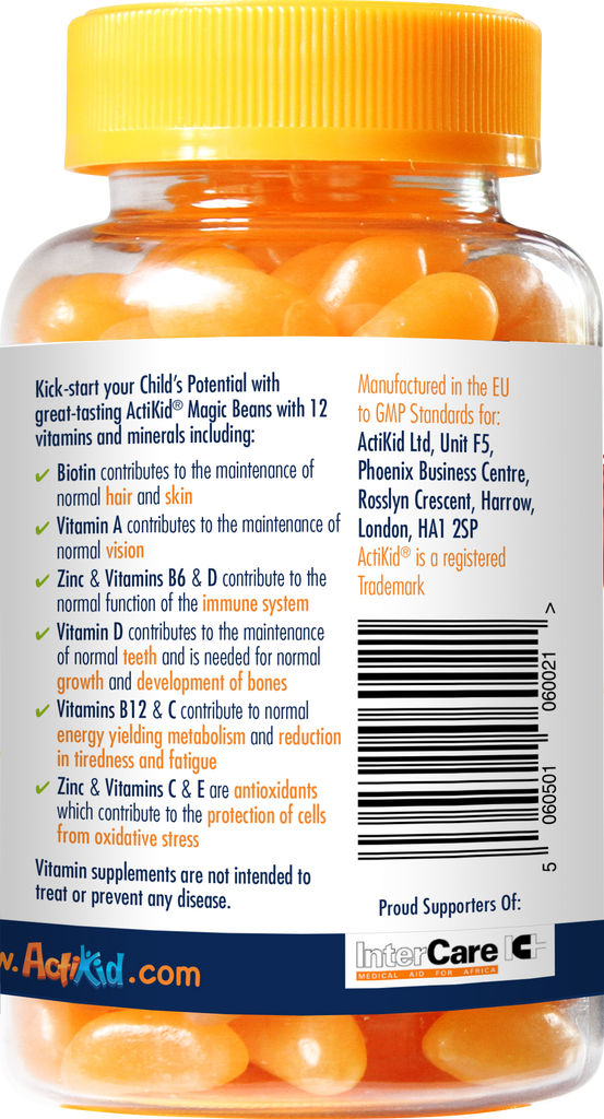 ActiKid® Magic Beans Multi-Vitamin Orange 90 90 / Beans